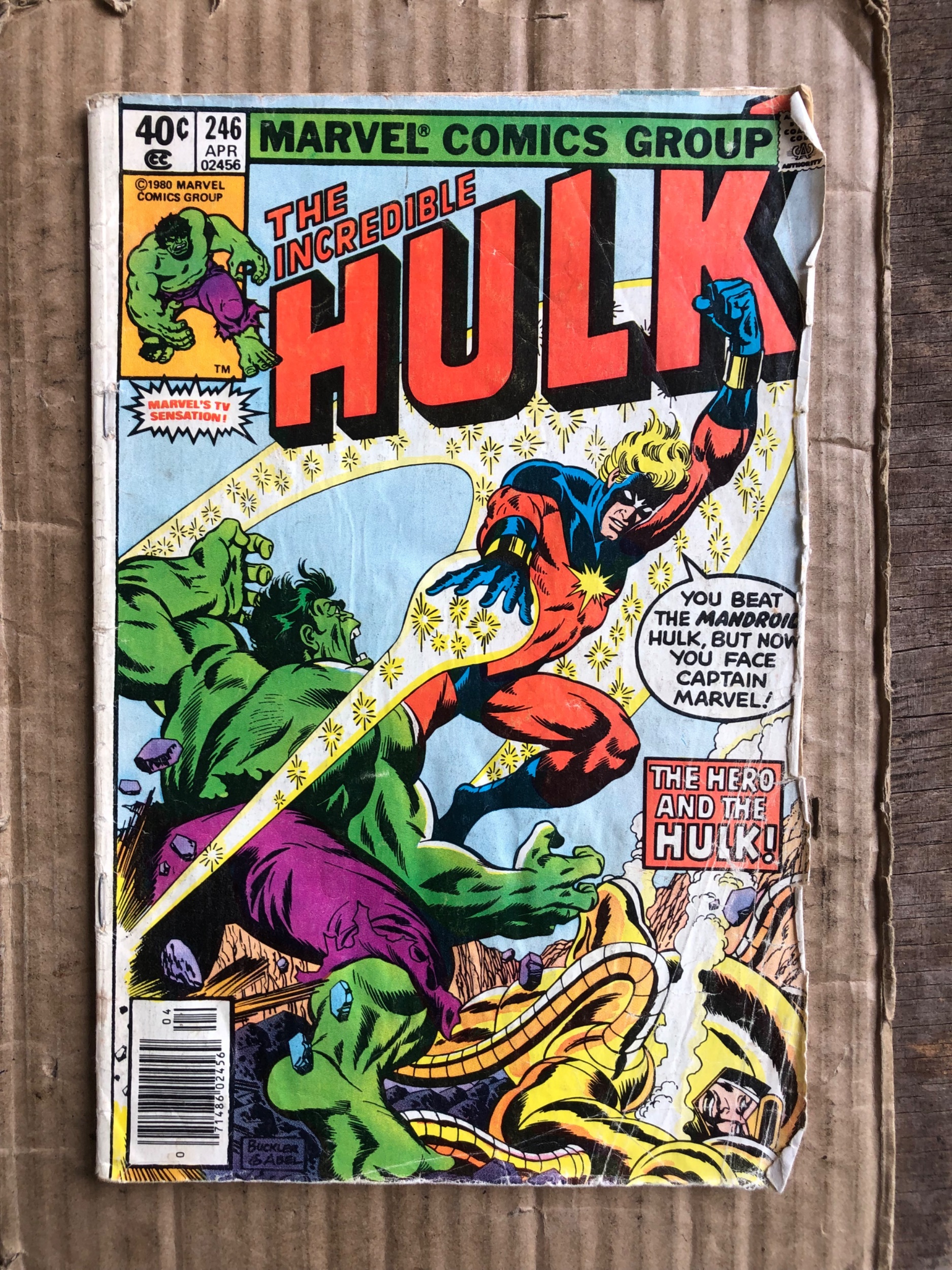 The Incredible Hulk #246 (1980) | Comic Books - Bronze Age, Marvel ...