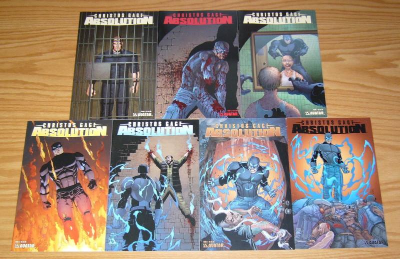 Absolution #0 & 1-6 VF/NM complete series - christos gage avatar super ...