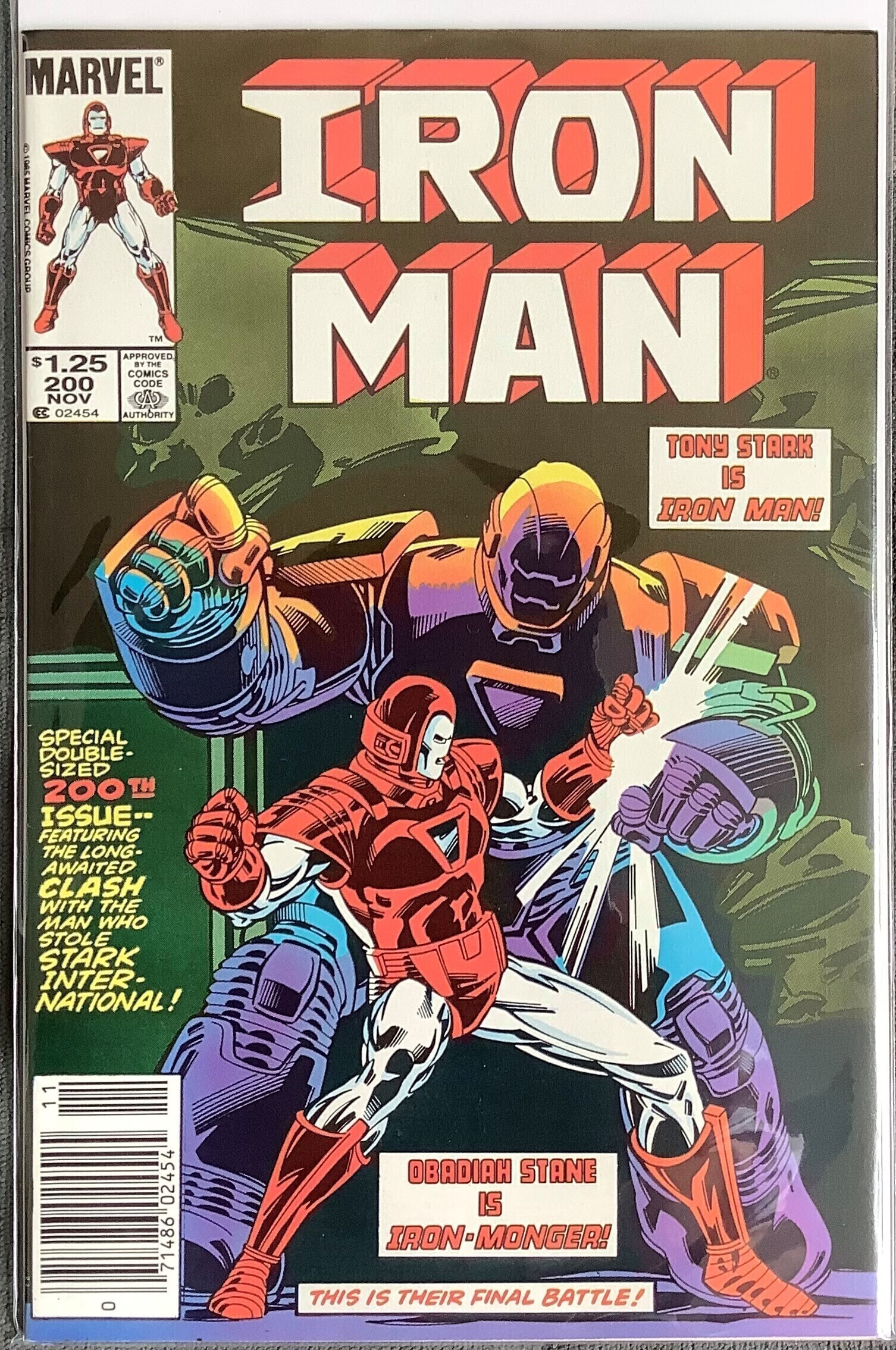 Iron Man #200 Newsstand Edition (1985) NM | Comic Books - Copper Age ...