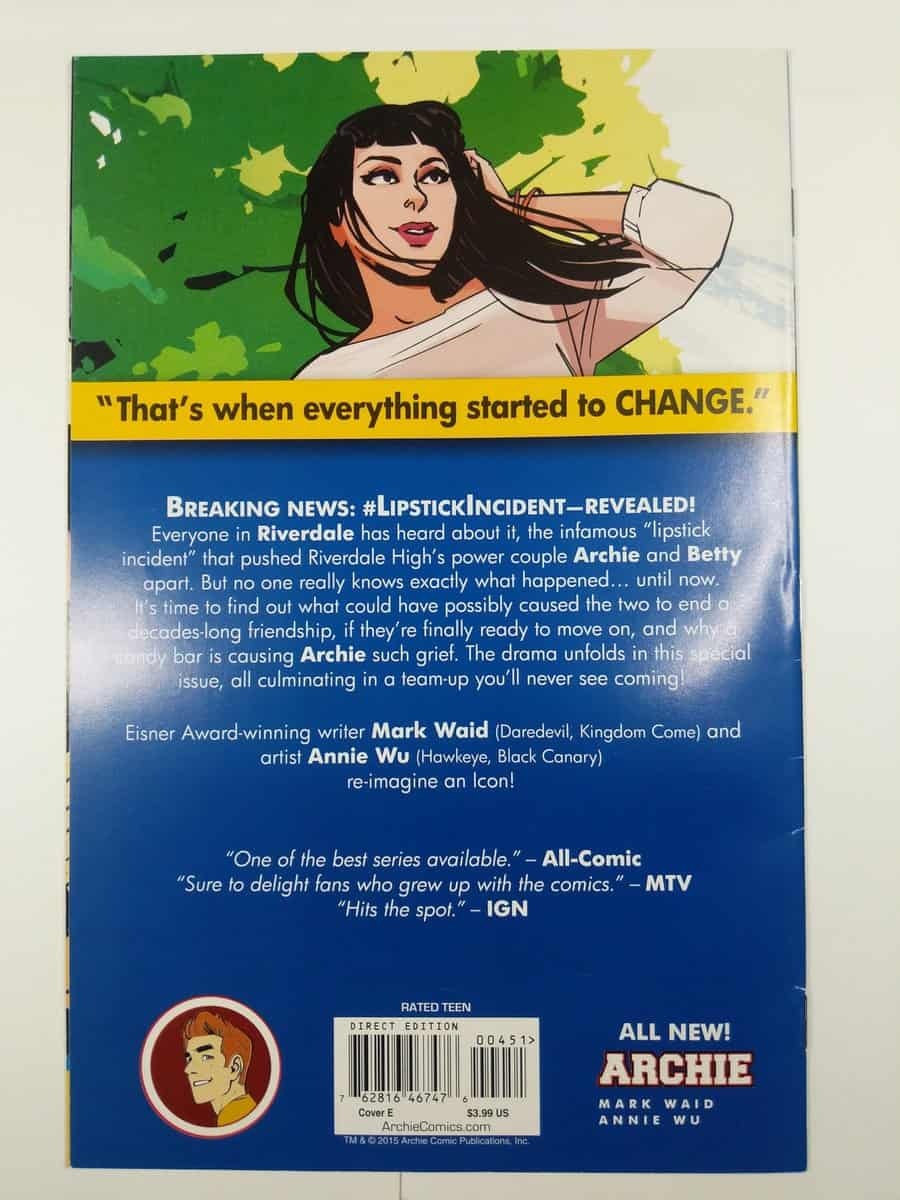 All New Archie #4 VF- Variant (2015) Archie Comics C73A | Comic Books ...
