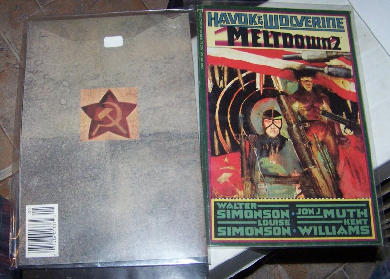 Havoc & Wolverine -Meltdown 1 & 2 1988 Marvel Walt Simonson Xmen ...