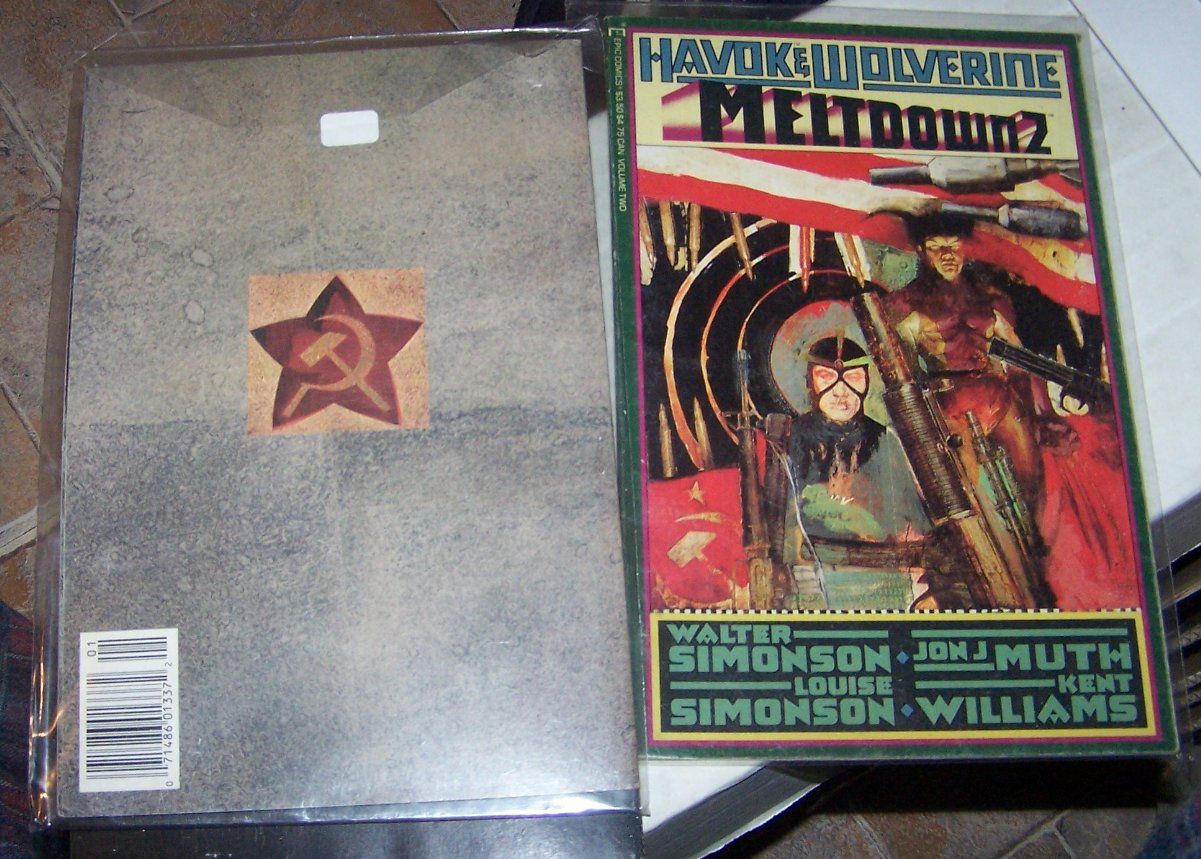 Havoc & Wolverine -Meltdown 1 & 2 1988 Marvel Walt Simonson Xmen ...
