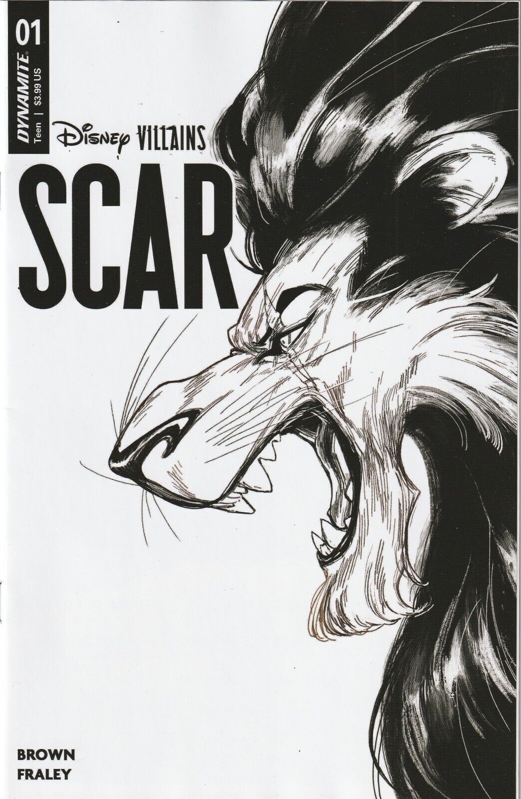 Disney Villains Scar # 1 Variant 1:15 Cover I NM Dynamite [O7] | Comic ...
