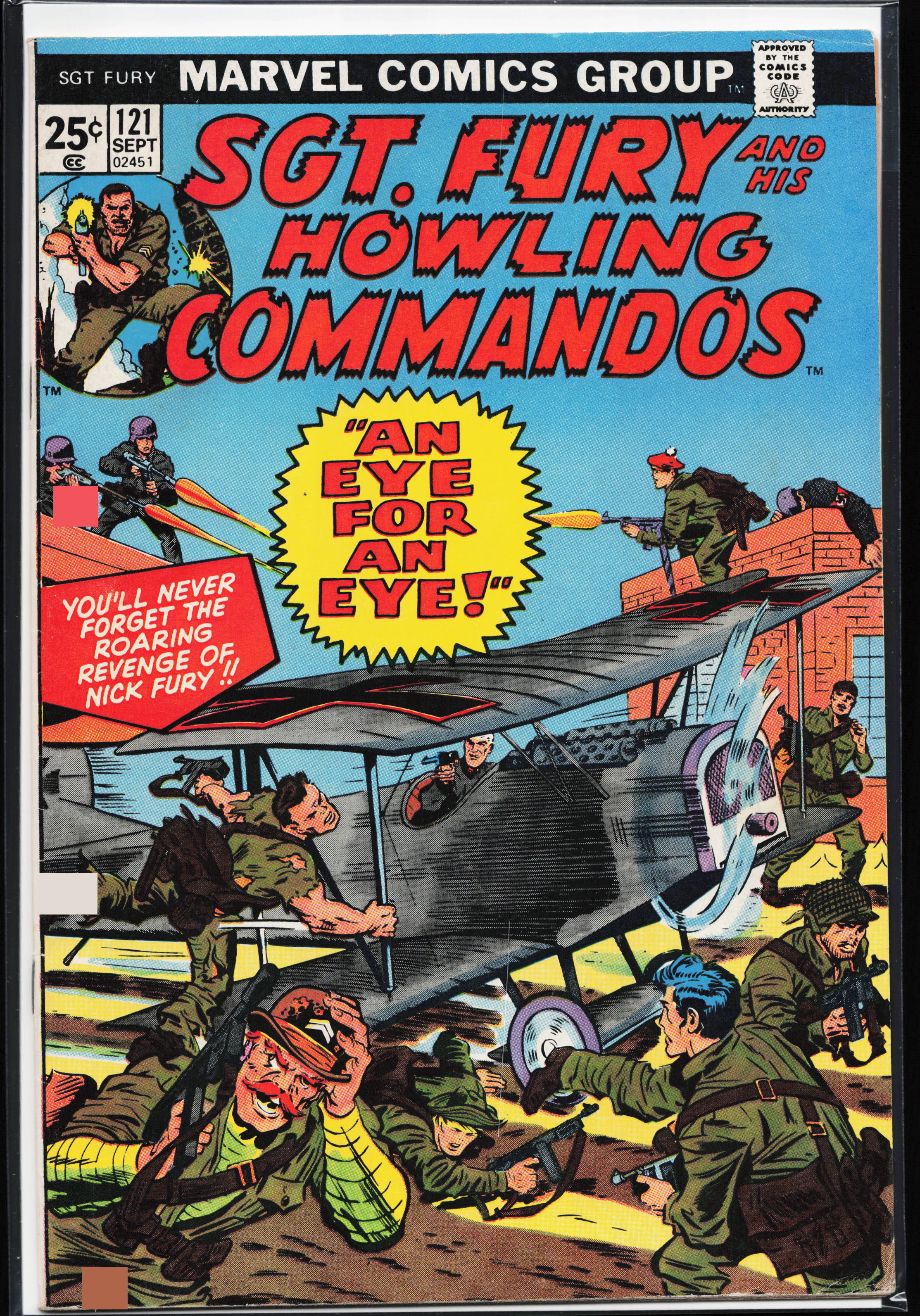 Sgt. Fury and His Howling Commandos #121 (1974) Sgt. Fury and His ...