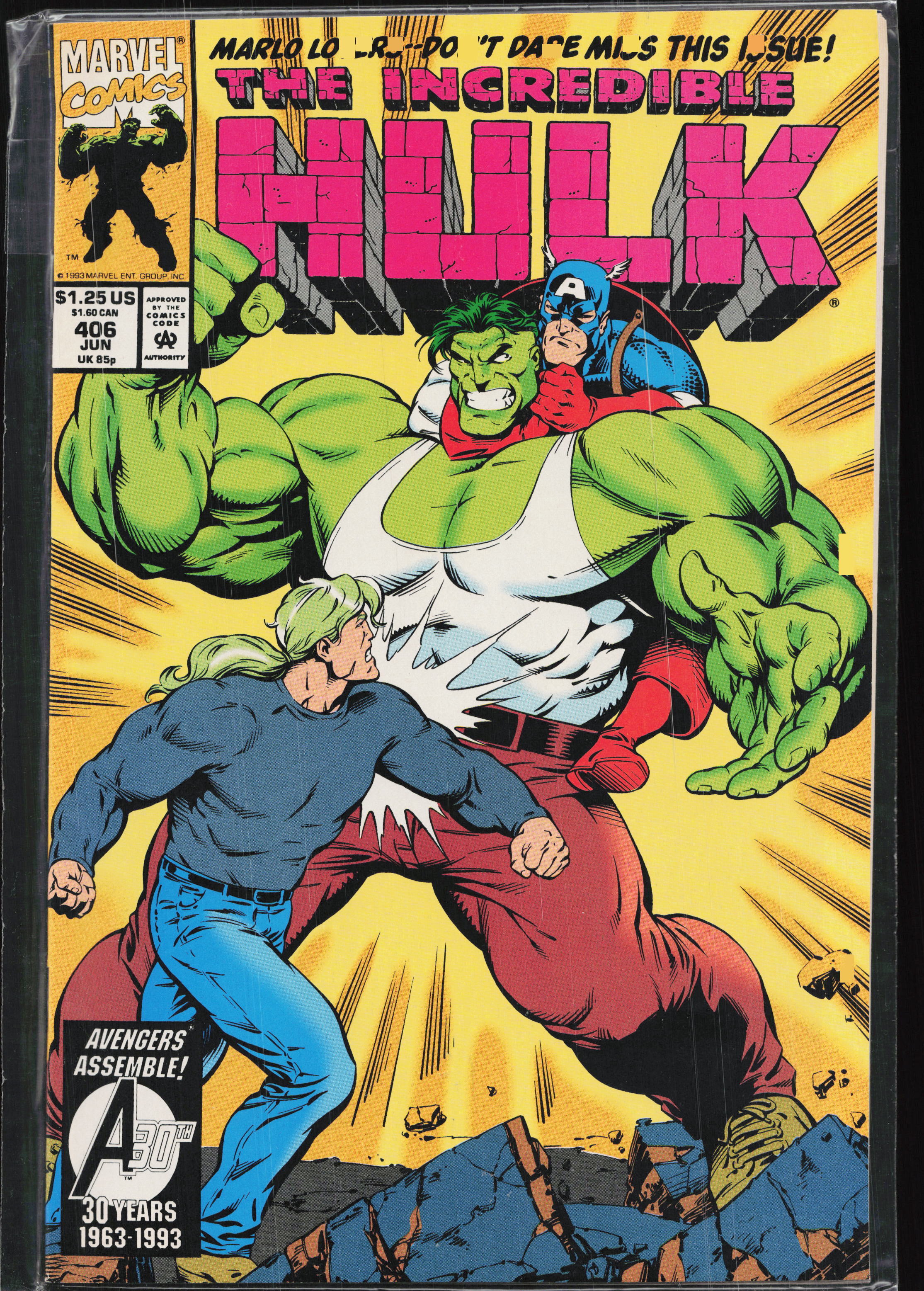The Incredible Hulk #406 (1993) Hulk | Comic Books - Modern Age, Marvel ...