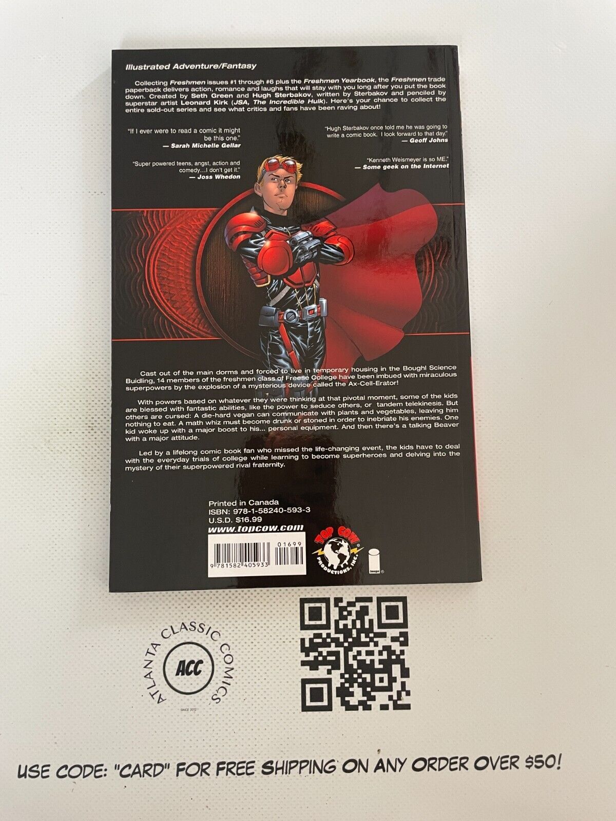 Freshmen Vol. # 1 NM Image Cop Cow Comics TPB Graphic Novel Comic Book ...