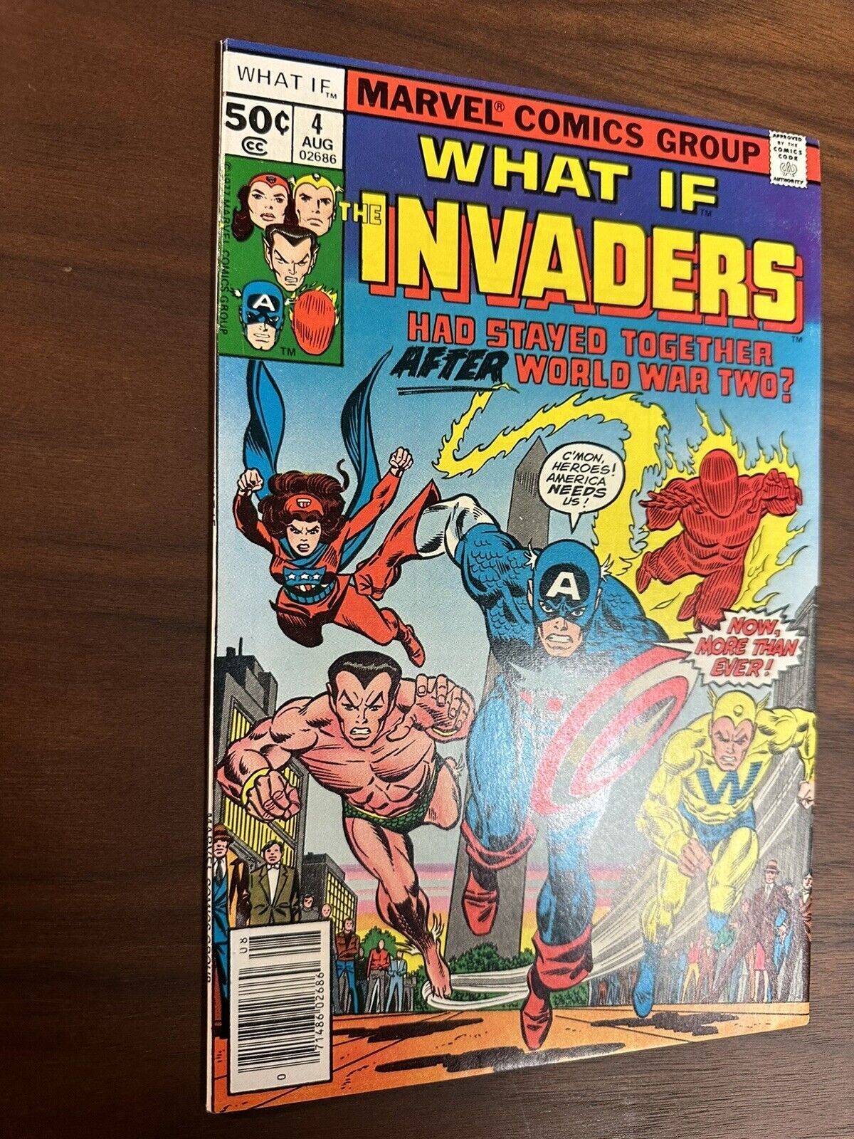 What If #4 VF+ The Invaders Had Stayed Together After World War Two ...