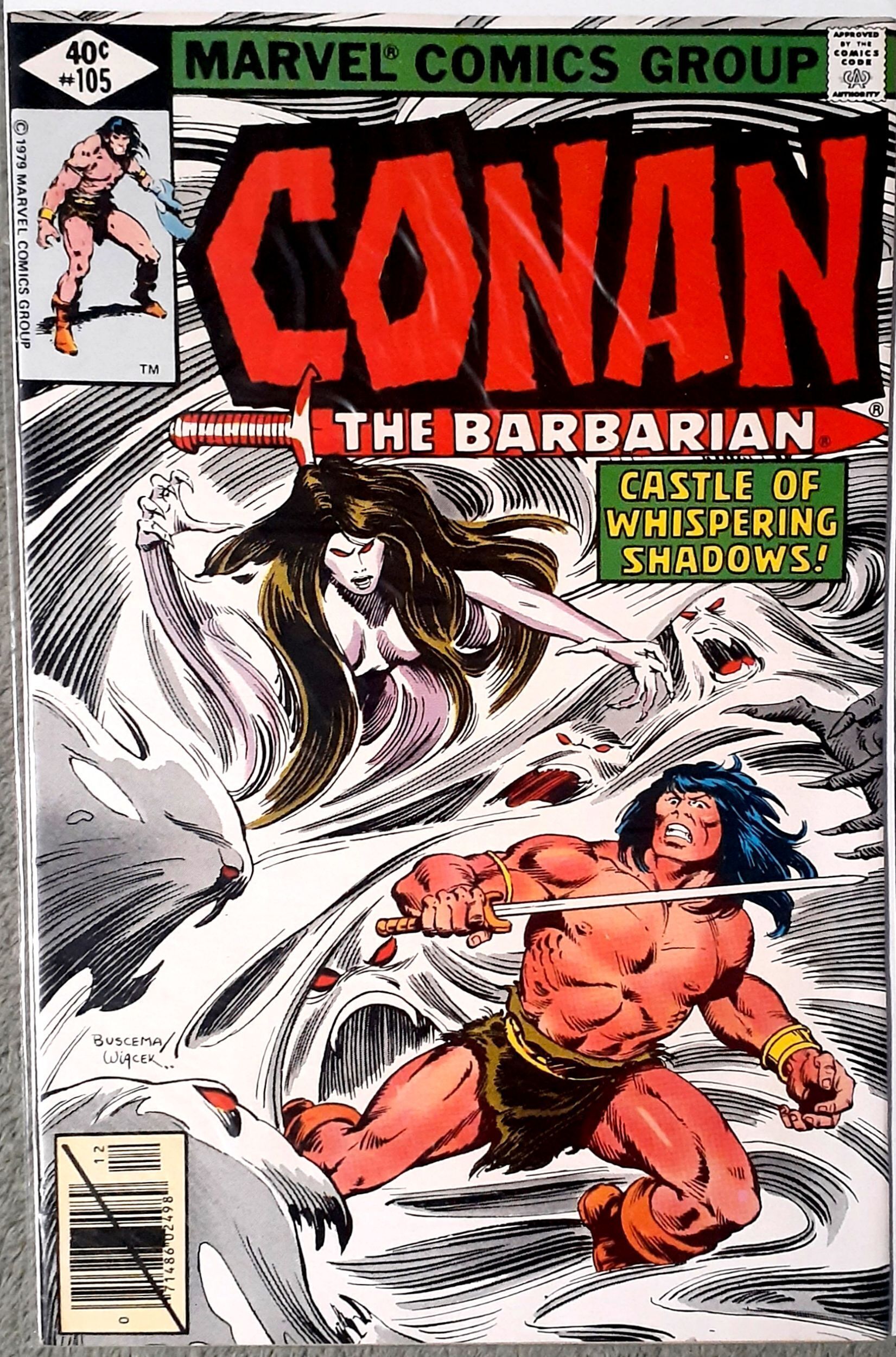 Conan Barbarian BRONZE AGE COMIC LOT #102-105 (1979) Ernie Chan Covers ...