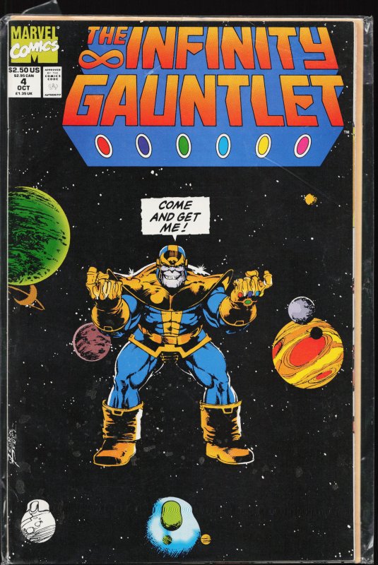 The Infinity Gauntlet #4 (1991) | Comic Books - Copper Age, Marvel ...