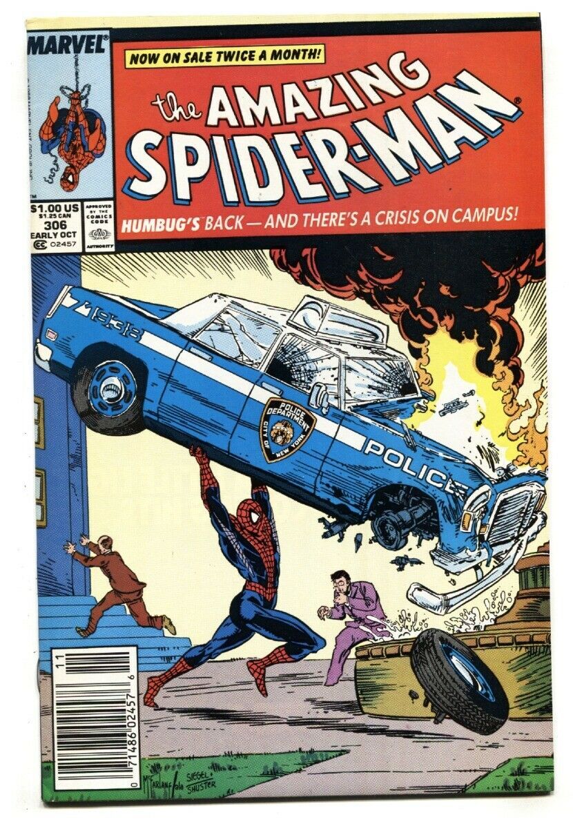 Amazing Spider-Man #306 1988-Marvel Comics-Mcfarlane Newsstand | Comic ...