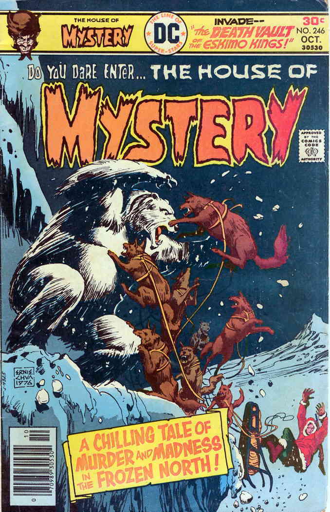 House of Mystery #246 VG ; DC | low grade comic Horror Eskimo Kings ...