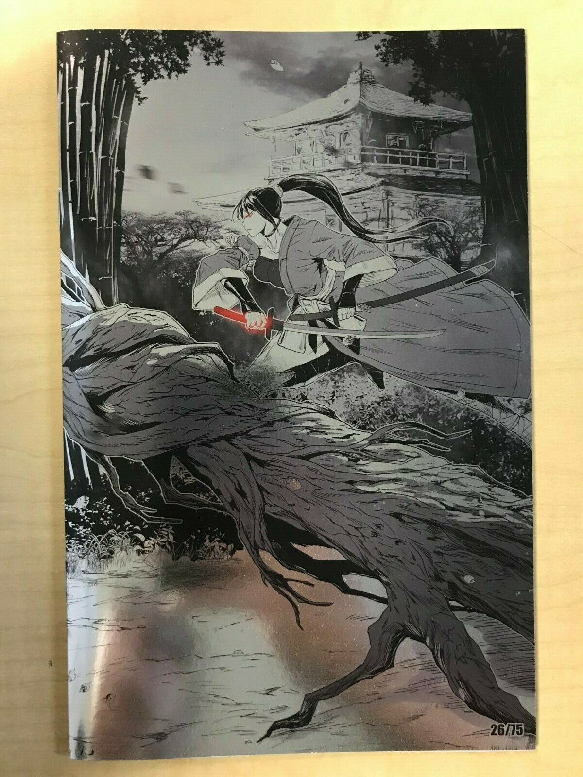 Samurai of Oz #1 Dorothy VS Scaredemon SILVER chrome WRAP Variant Fung ...