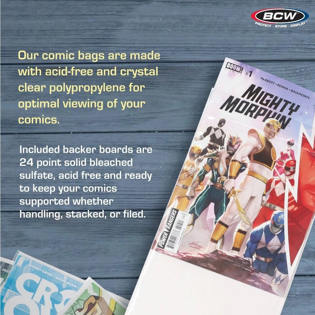 Premade Current Comic Bag and Board 50 Pack | Supplies / HipComic