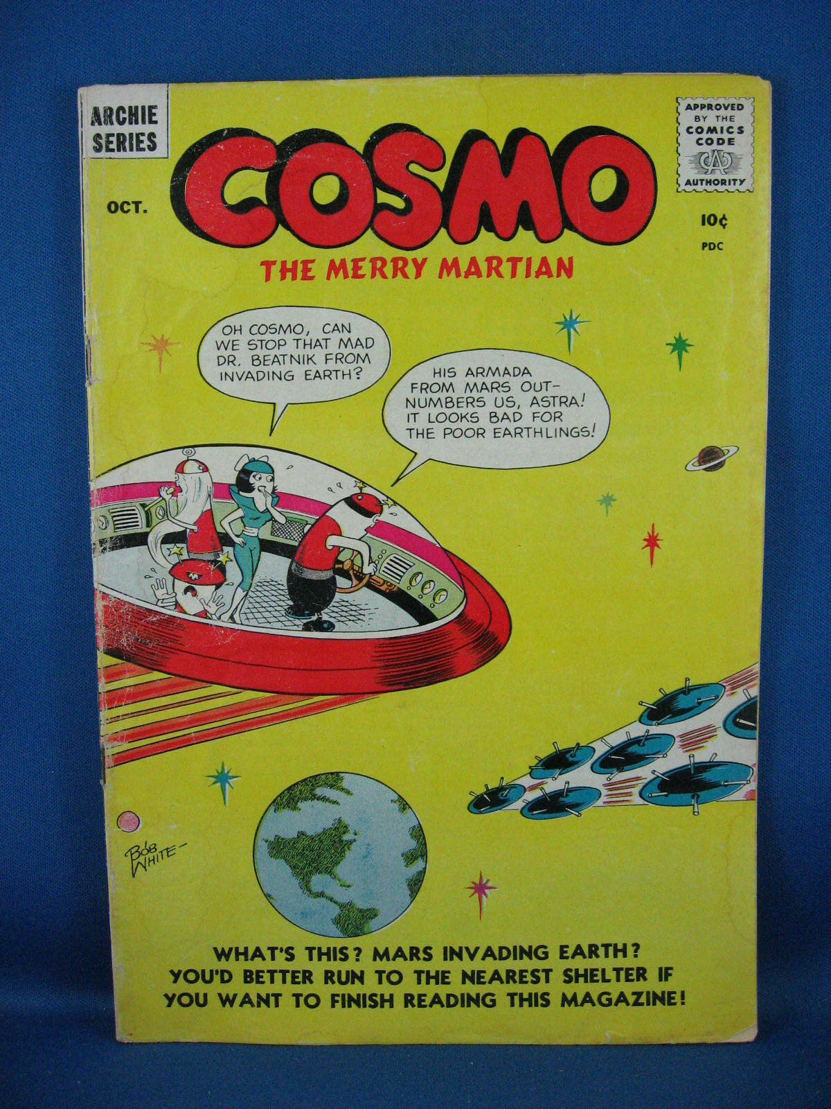 Cosmo the Merry Martian #6 (Oct 1959, Archie) G VG | Comic Books ...