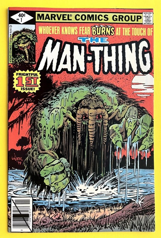 Man-Thing 1 Series 2 (1979) B6 | Comic Books - Bronze Age, Marvel ...