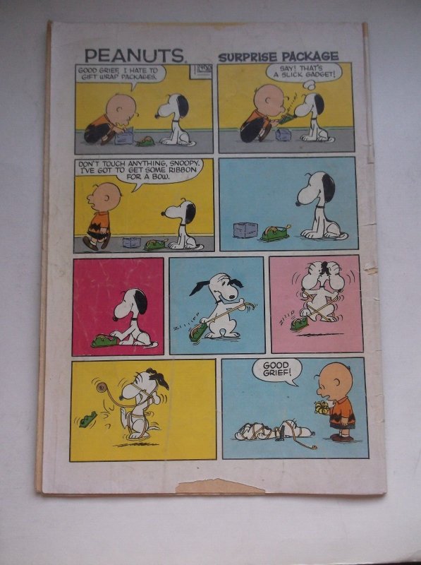 Dell: Peanuts #6, (Charlie Brown, Snoopy & the Gang), Rare/Htf, 1960 ...