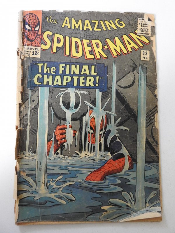 The Amazing Spider-Man #33 (1966) PR Condition see description | Comic ...