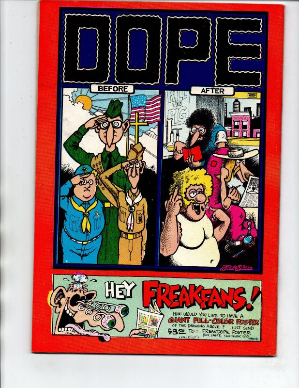 The Fabulous Furry Freak Brothers #1 -14th Print-Collected-Underground ...