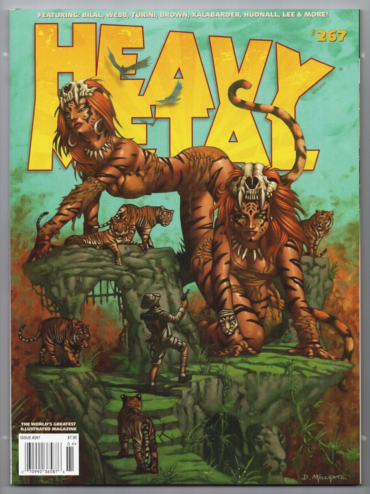 Heavy Metal Magazine #267 David Millgate Cvr (2013) VF/NM | Comic Books ...