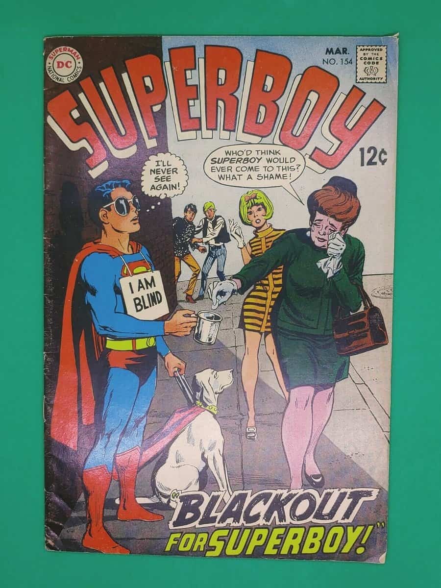 Superboy #154 "Blackout for Superboy!" FN DC Comics | Comic Books ...