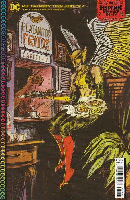 Multiversity Teen Justice #4 Vanesa Del Rey Hispanic Heritage DC Comics ...
