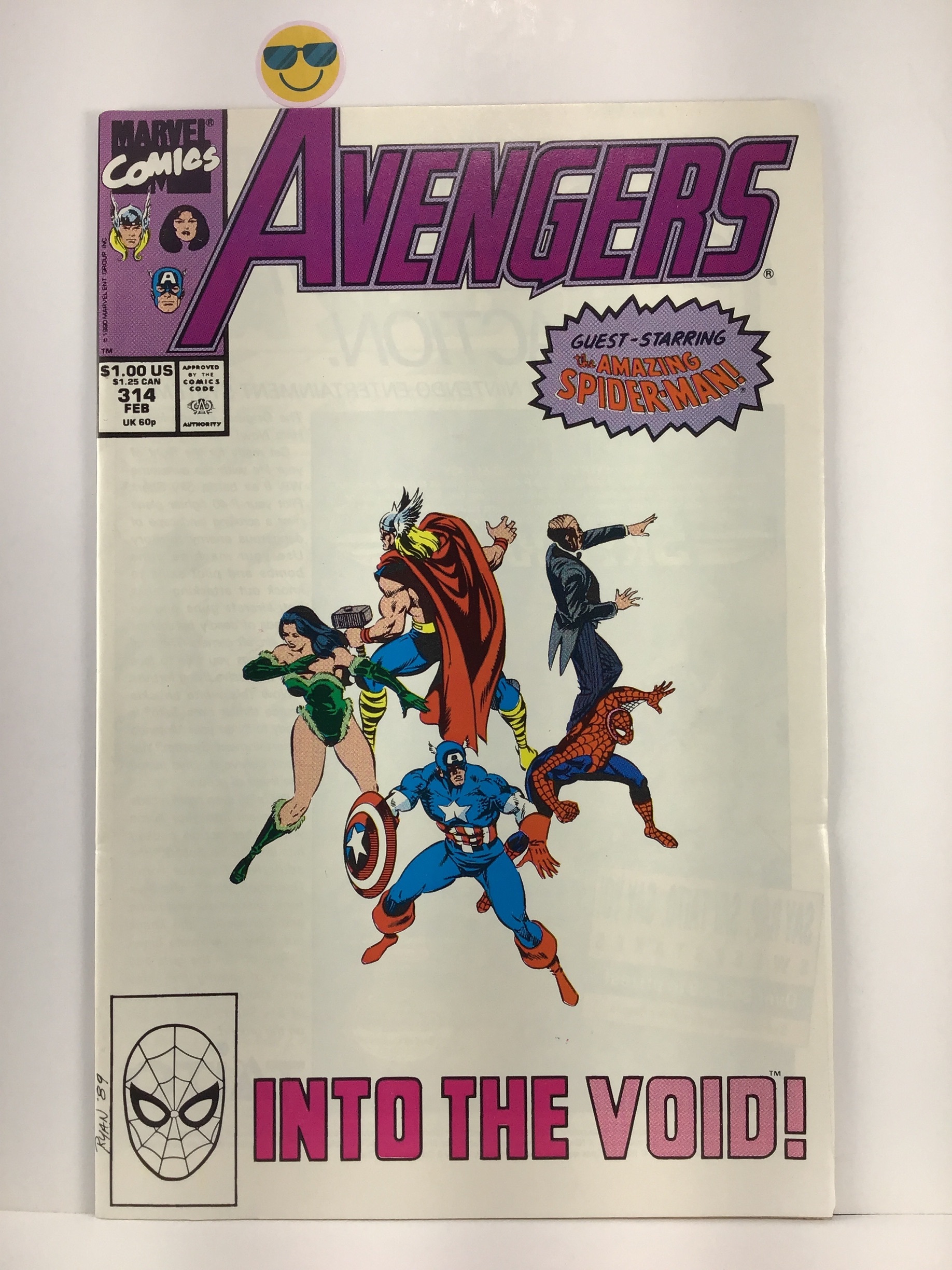The Avengers #314 (1990)NM key Nebula obtains powerful device eliminate ...