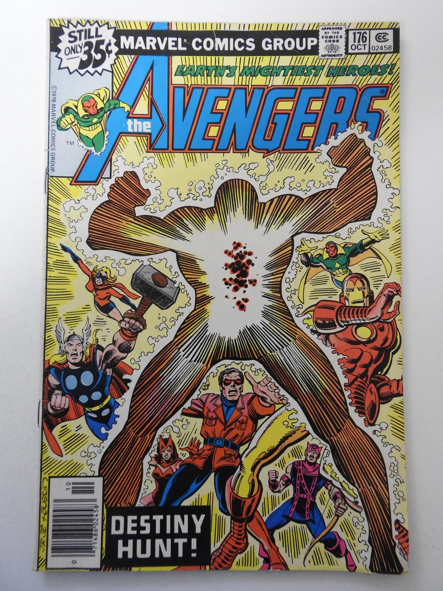 The Avengers #176 (1978) VG Condition 1/2 in tear fc | Comic Books ...