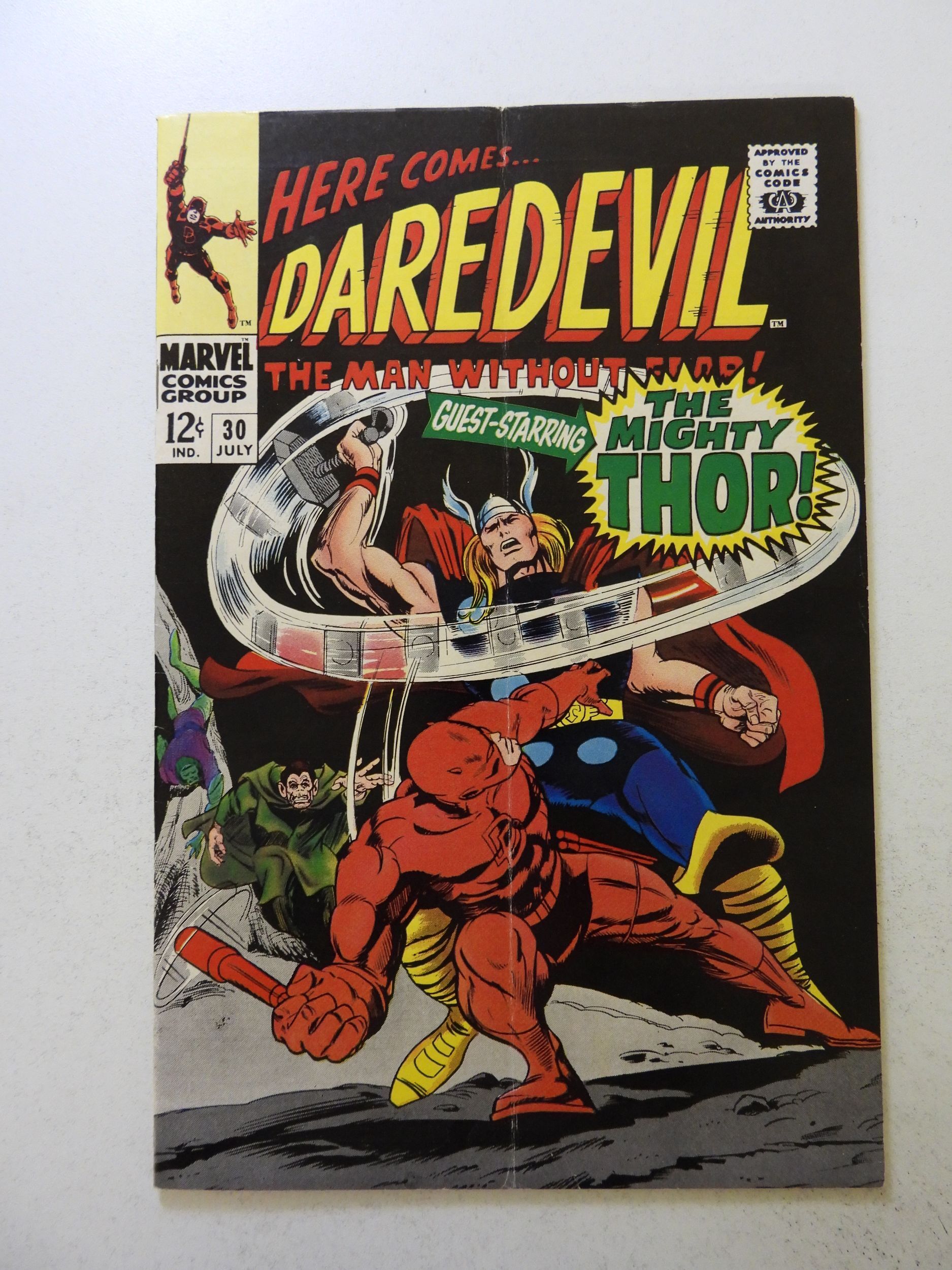 Daredevil #30 (1967) VG condition "subscription crease" | Comic Books ...