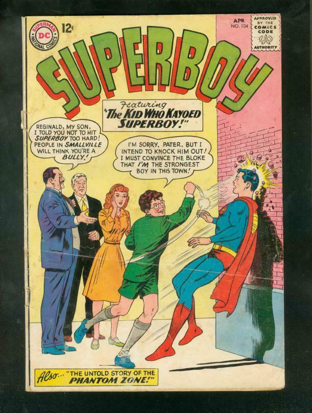Superboy #104 1963-Origin of the Phantom Zone-Dc-Silver G | Comic Books ...