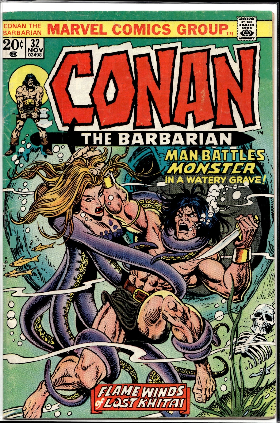 Conan the Barbarian #32 (1973) Conan | Comic Books - Bronze Age, Marvel ...
