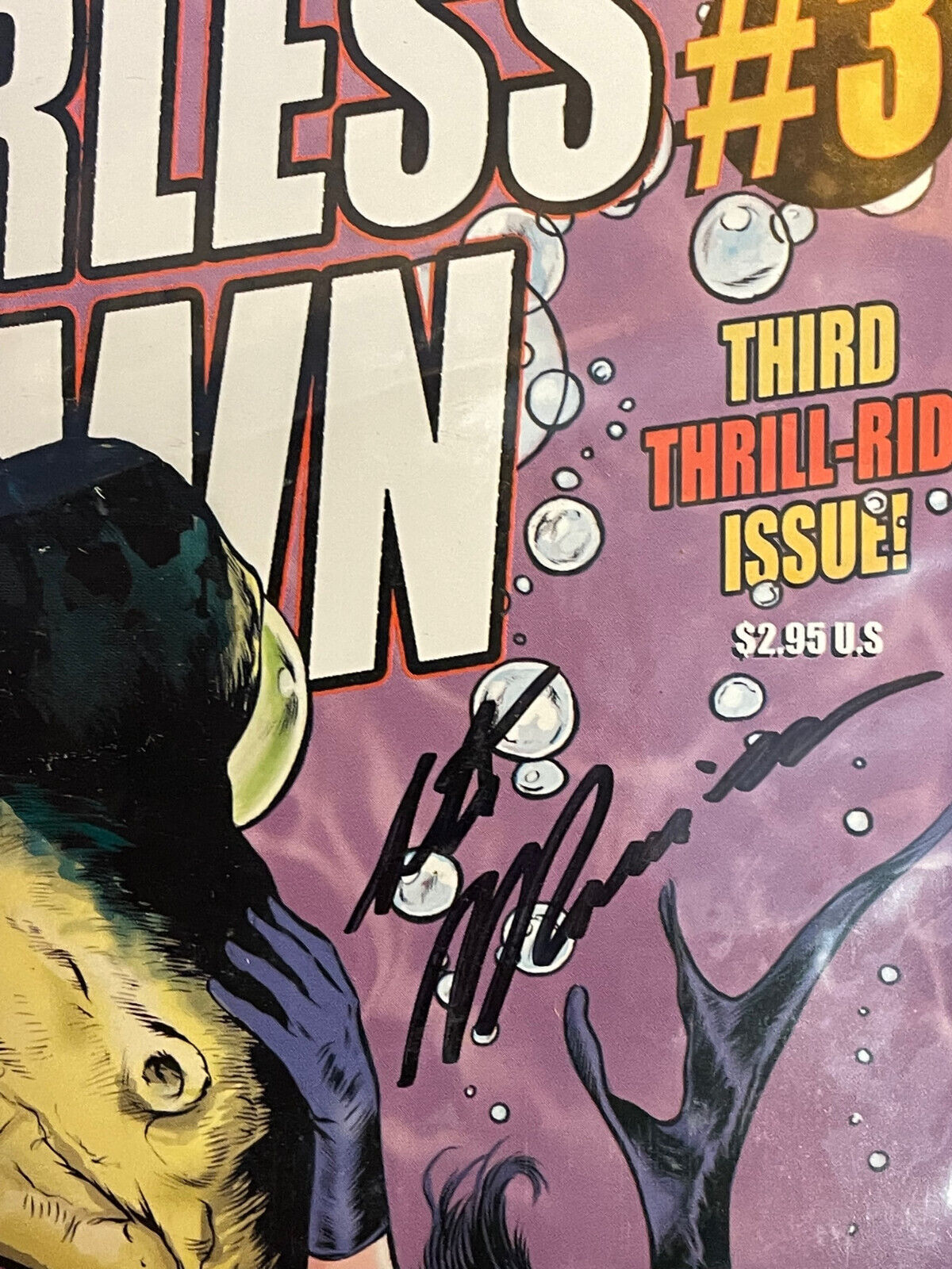 Fearless Dawn #3 Comic Cover a Mannion Signed Edition - Asylum Press ...