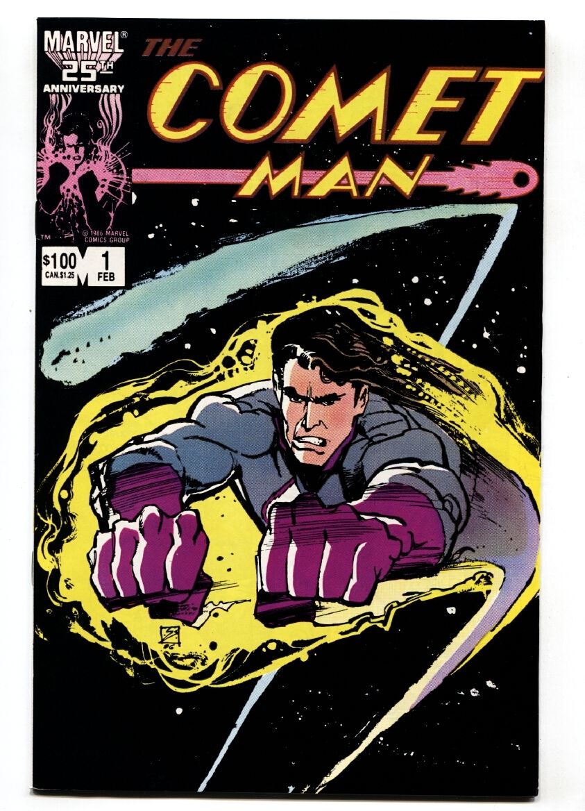 COMET MAN #1 1987-First Issue Comic Book-Marvel | Comic Books - Bronze ...