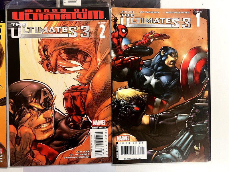 5 The Ultimates 3 Marvel Comic Books# 1 2 3 4 5 Defenders Spiderman ...