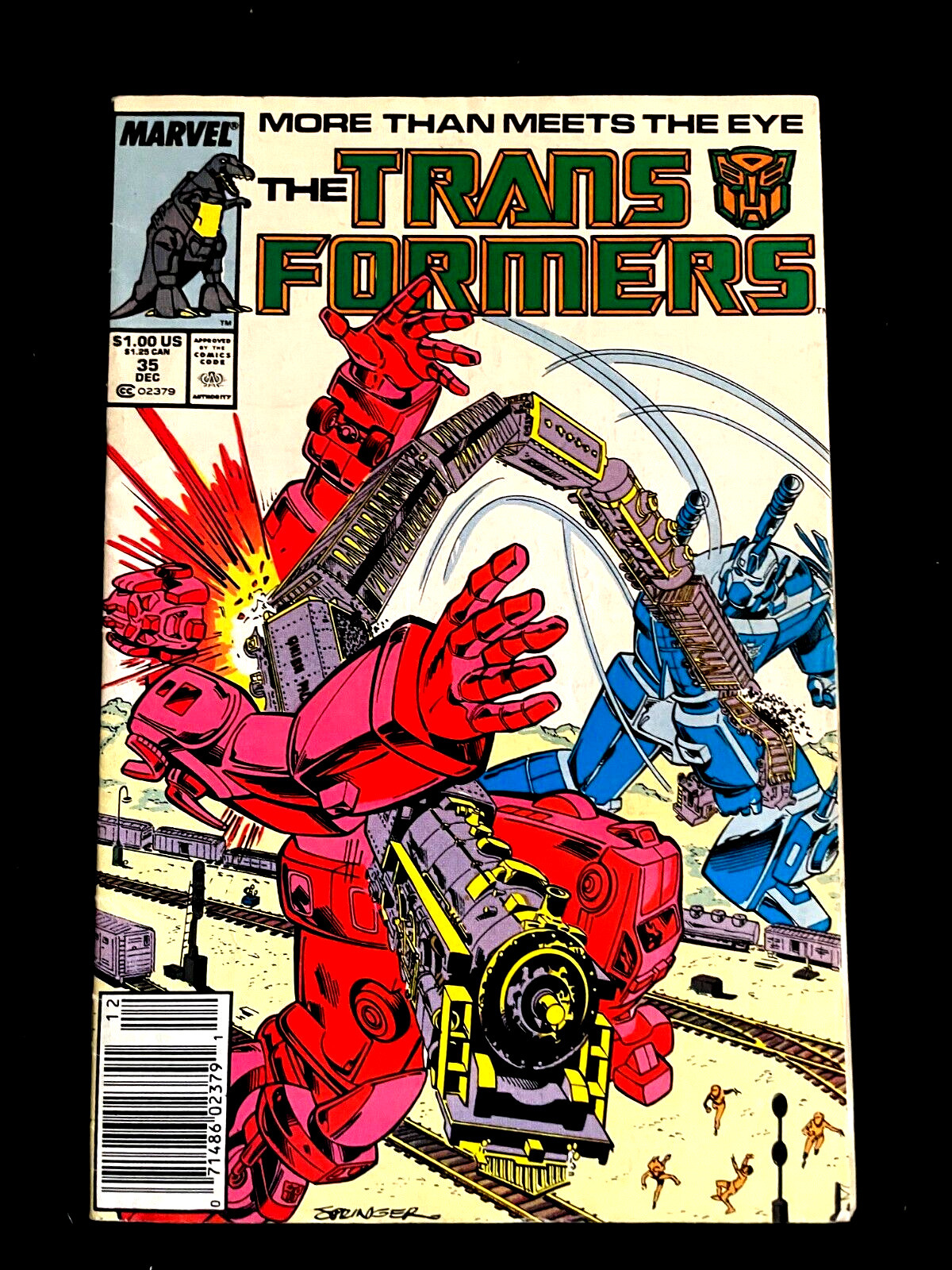 Transformers #35 1987 Newsstand | Comic Books - Copper Age, Marvel ...