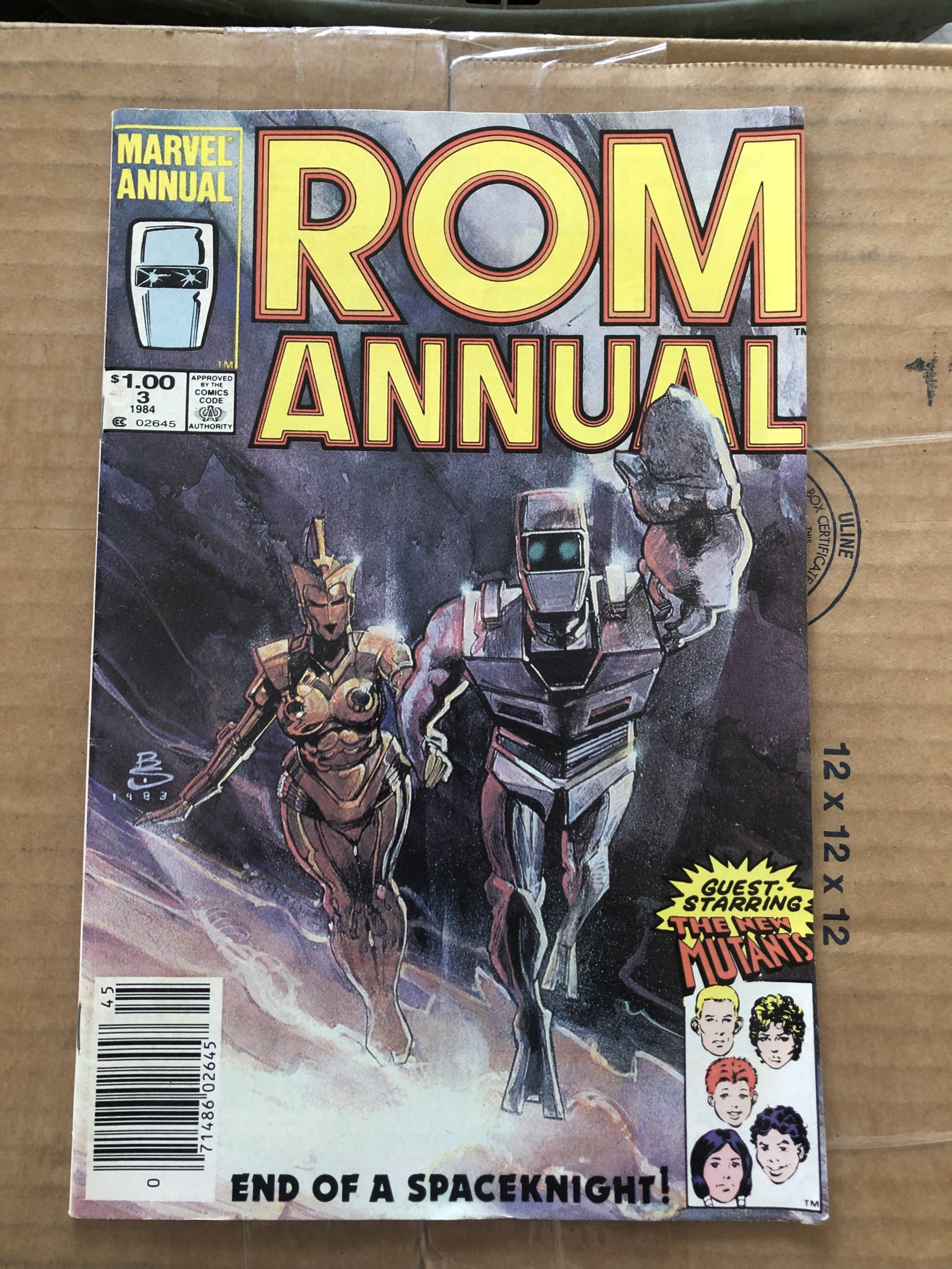 Rom Annual #3 Newsstand Edition (1984) | Comic Books - Copper Age ...