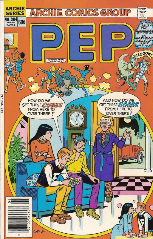 Pep #384 VG ; Archie | low grade comic June 1982 Marvelous Maureen | Comic Books - Bronze Age ...