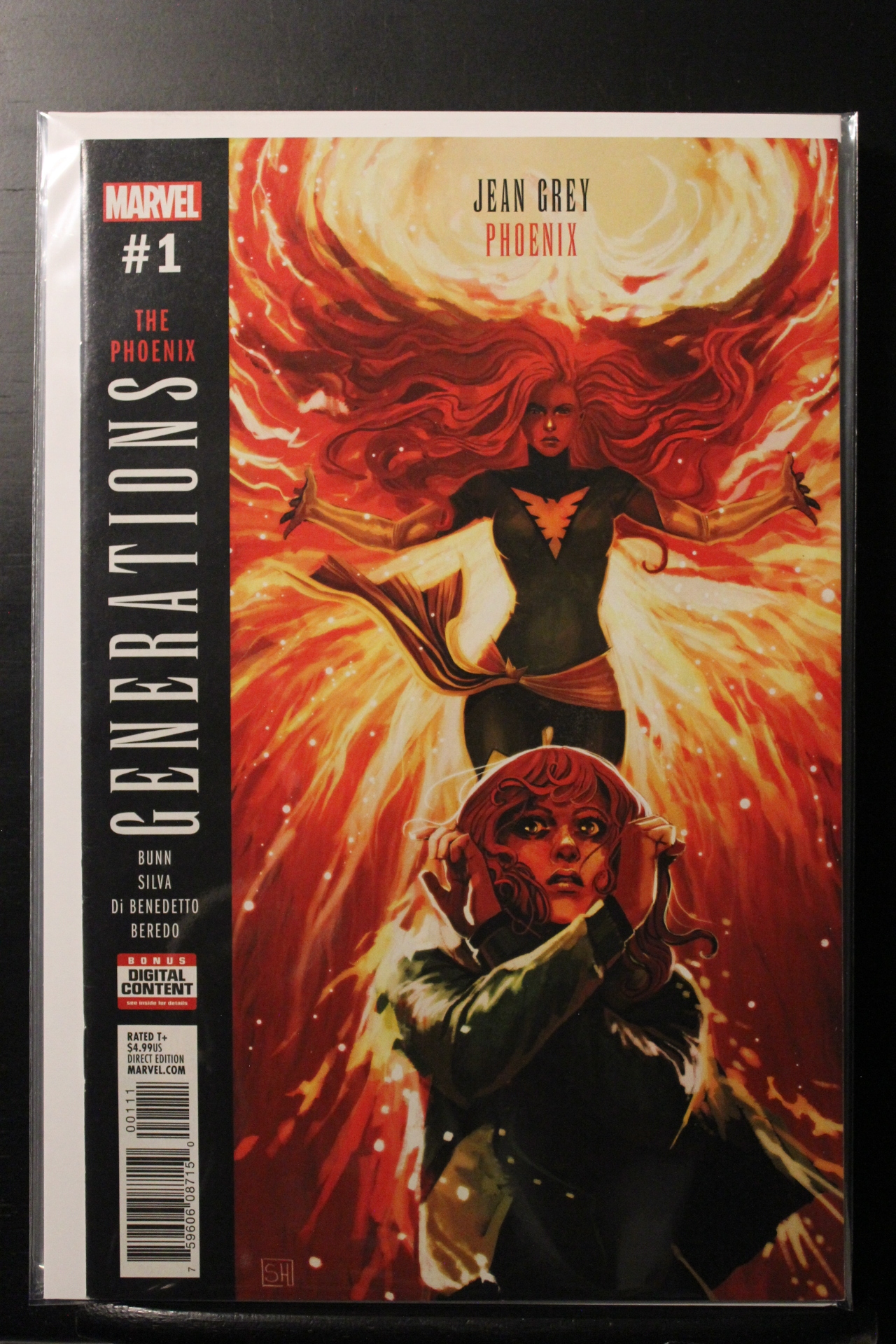 Generations: Phoenix & Jean Grey Stephanie Hans Variant (2017) | Comic ...