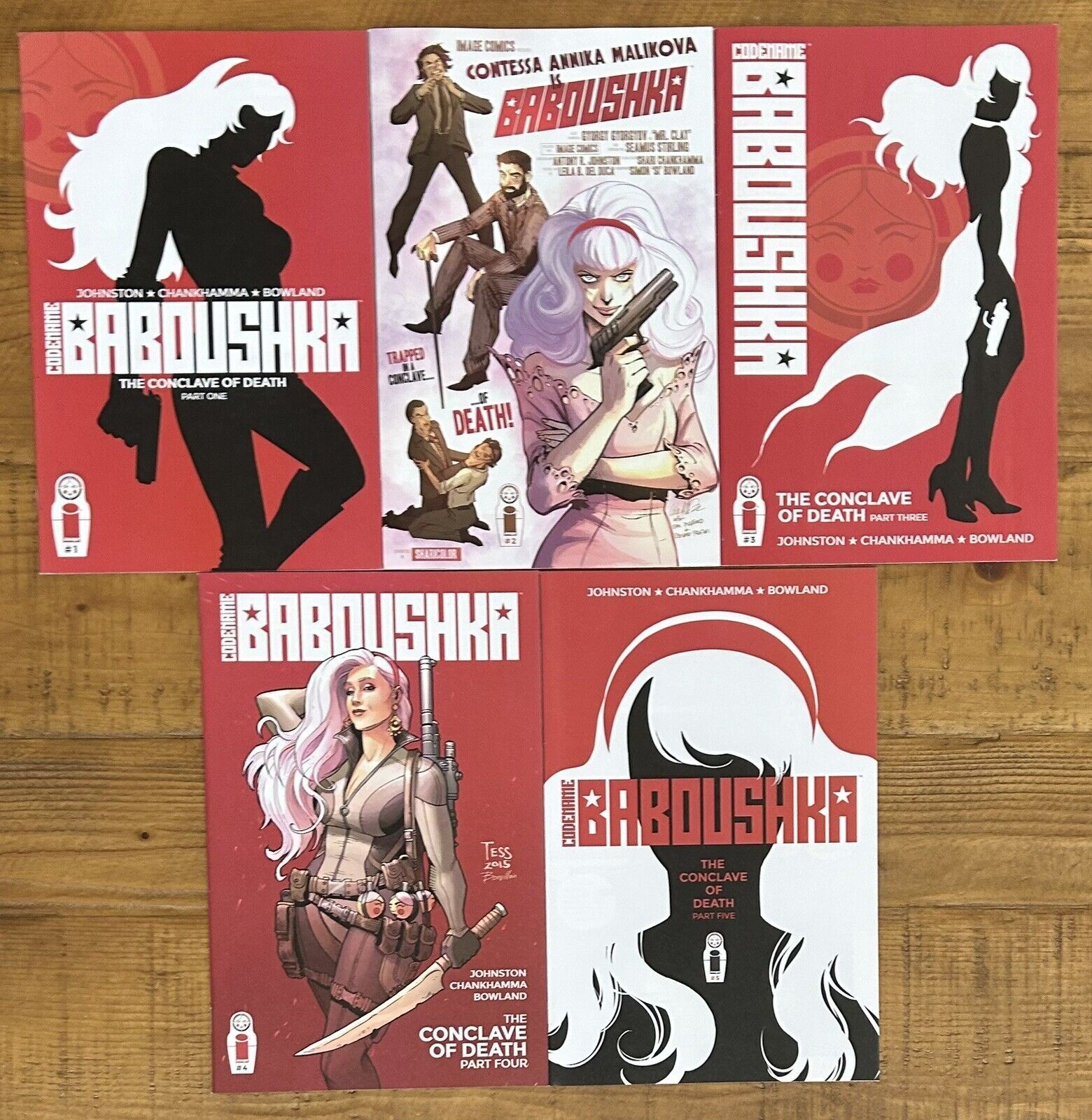 Codenamic Baboushka #1,2,3,4,5 Conclave Of Death Image Set NM | Comic ...