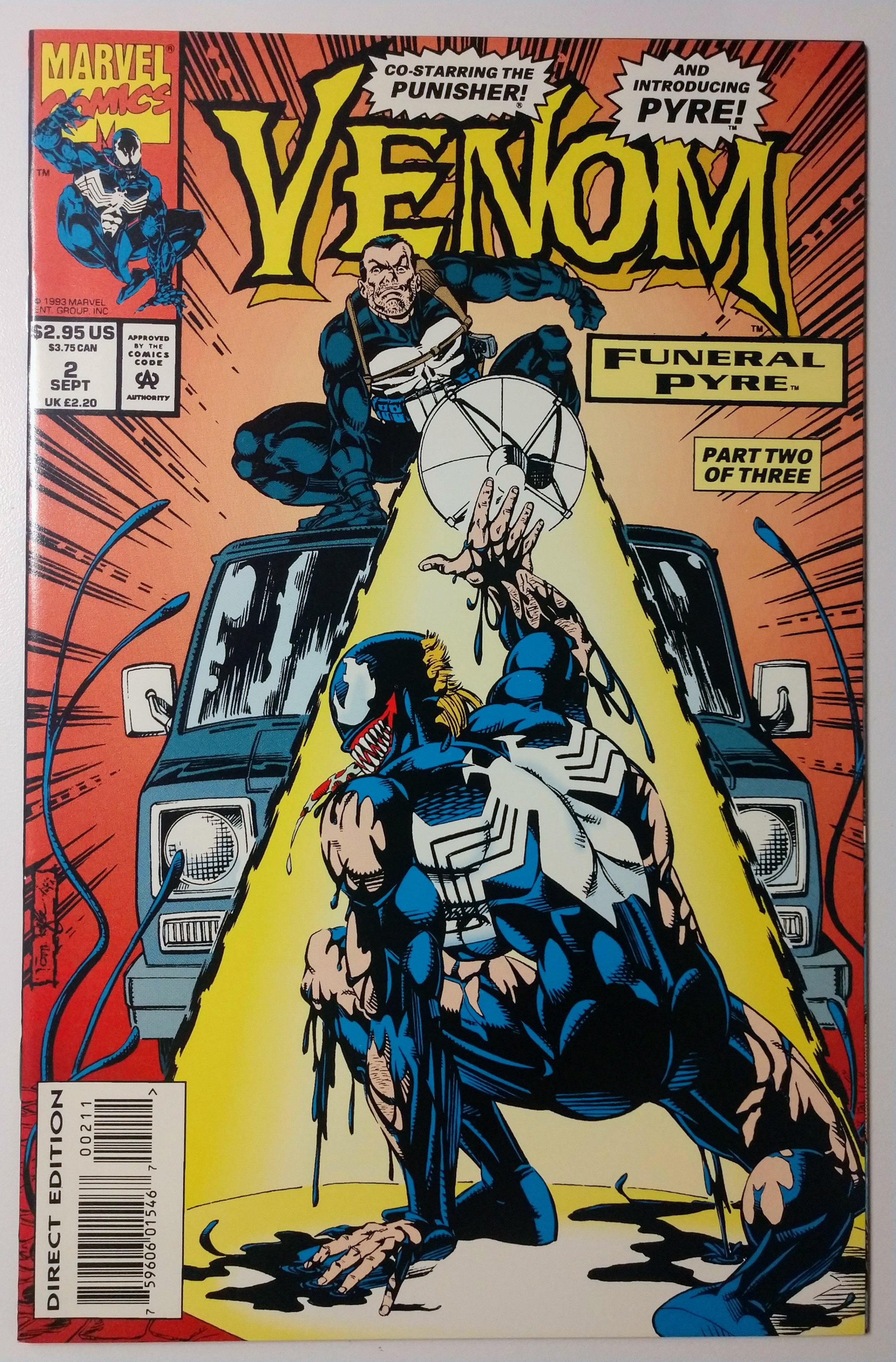 Venom: Funeral Pyre #1-3 (9.4, 1993) Full Mini Series | Comic Books ...