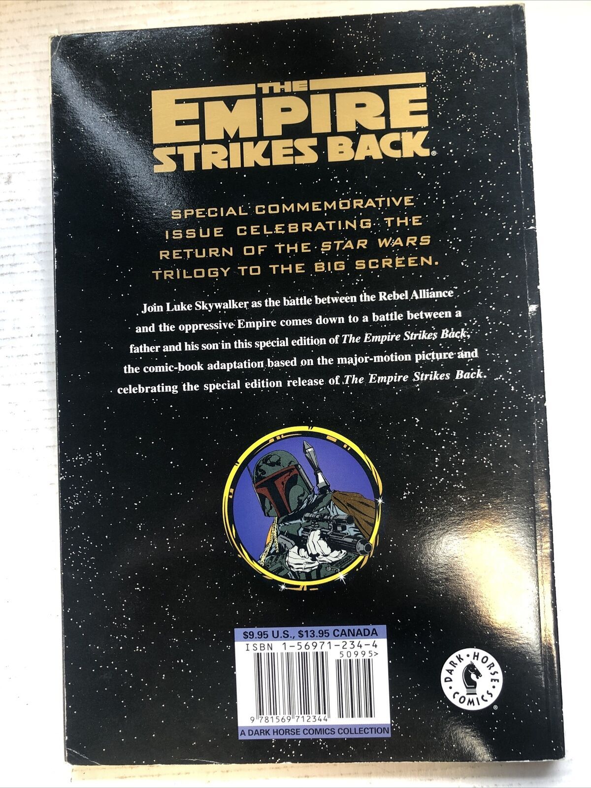 Star Wars The Empire Strikes Back (1997) Dark Horse TPB SC Archie ...