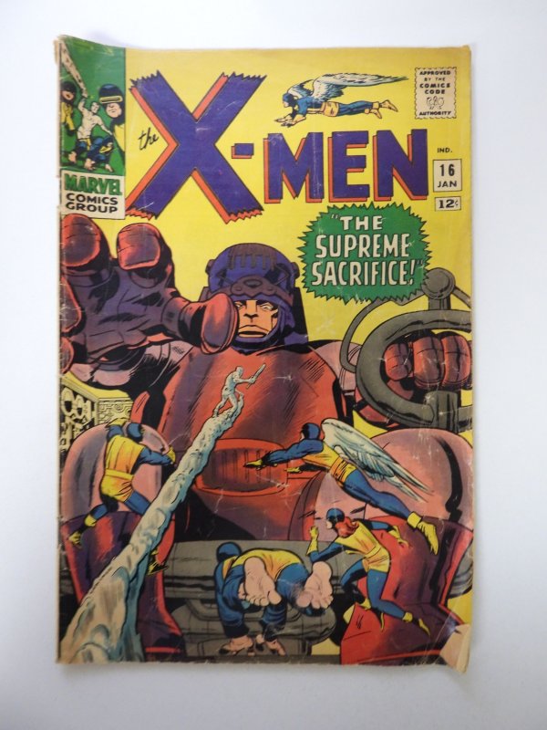 The X-Men #16 (1966) GD condition 1/4" spine split | Comic Books ...