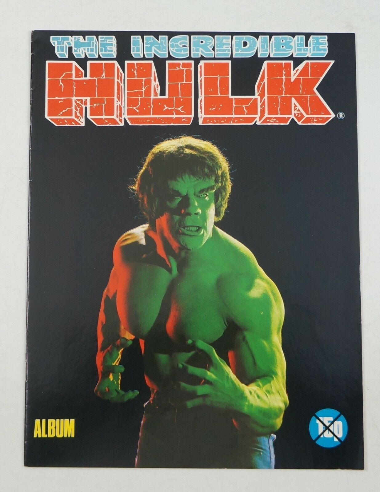 Incredible Hulk Sticker Album FN 1979 Lou Ferrigno TV Show UK magazine ...
