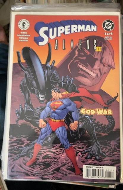 Superman Aliens 2: God War #1 (2002) | Comic Books - Modern Age, DC ...
