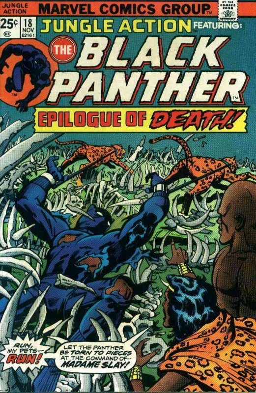 Jungle Action #18 GD ; Marvel | low grade comic Black Panther | Comic ...