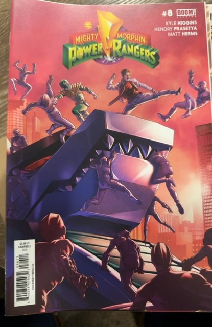 Mighty Morphin Power Rangers #8 (2016) Green Ranger | Comic Books ...