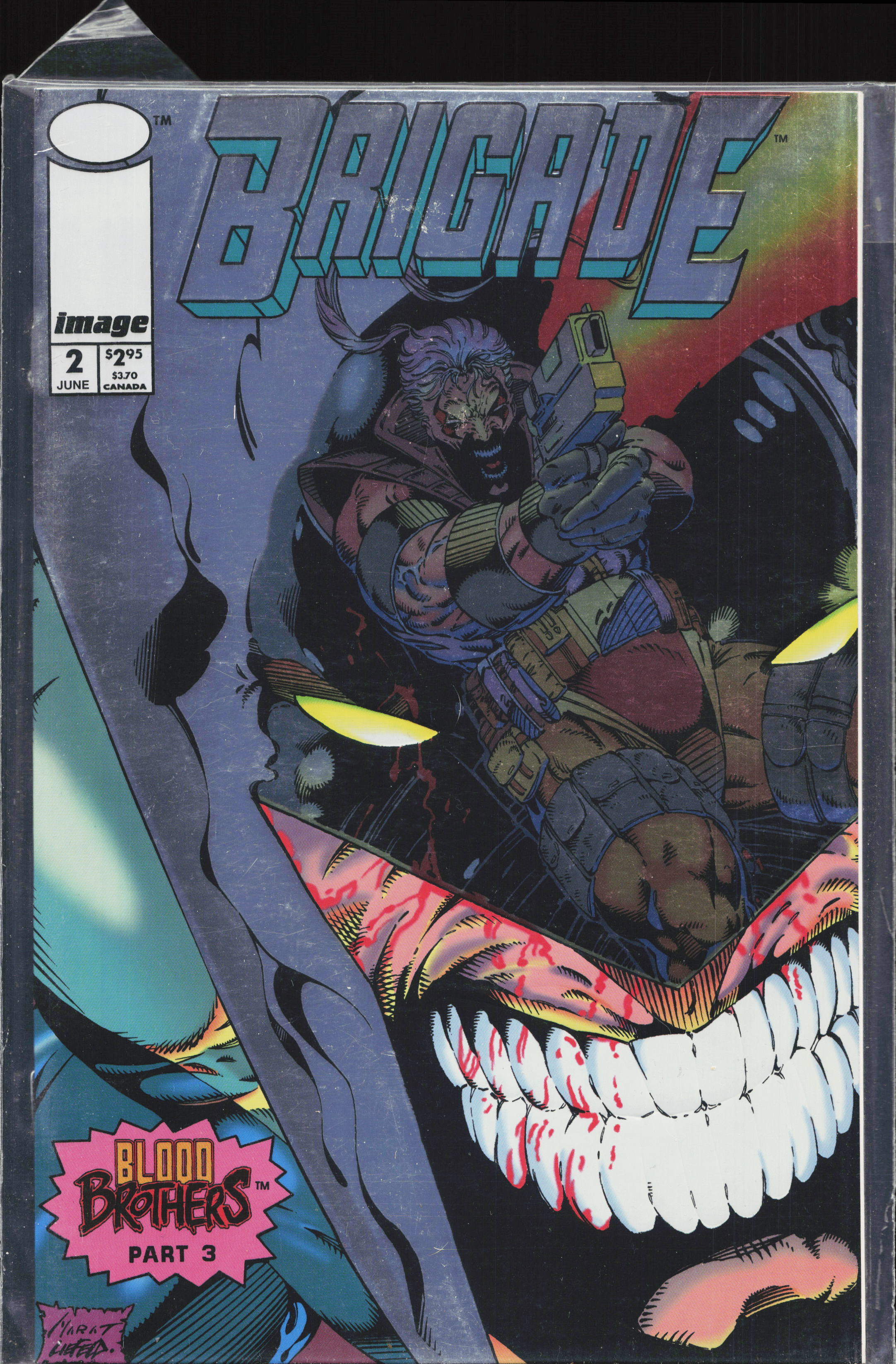 Brigade #2 (1993) Brigade | Comic Books - Modern Age, Image Comics ...
