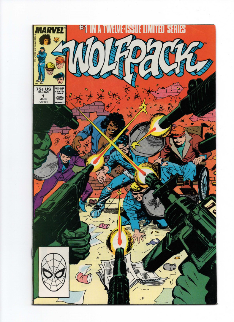 Wolfpack #1 Marvel 1988-Combine Ship | Comic Books - Copper Age, Marvel ...