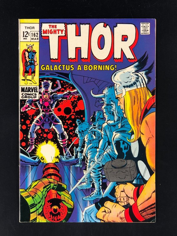 Thor #162 (1969) FN Origin of Galactus KEY | Comic Books - Silver Age ...