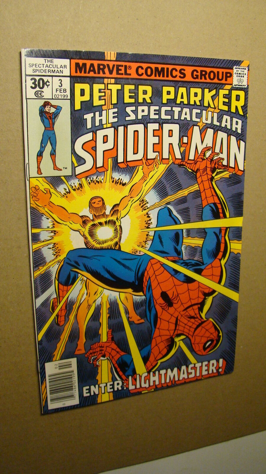 Spectacular Spider-Man 3 *High Grade* 1st Appearance Lightmaster Js65 ...