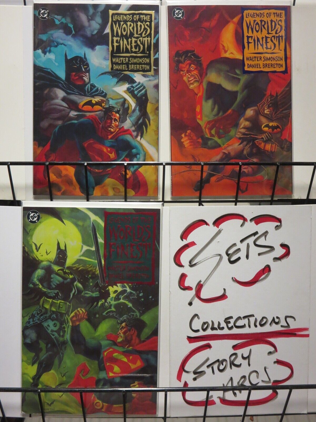 LEGENDS OF THE WORLDS FINEST (1994) 1-3 Walt Simonson D Brereton Silver ...